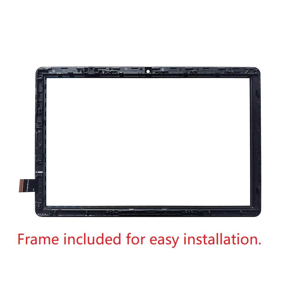 10.1 inch Touch Screen Panel Digitizer Glass For ONN TBJDE100092980 ...
